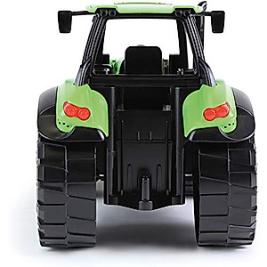 Lena Tractor Deutz-Fahr Agrotron 7250 Ttv Farm Toy, Realistic Scoop Lifts and Moves Like Its Real-World Counterpart