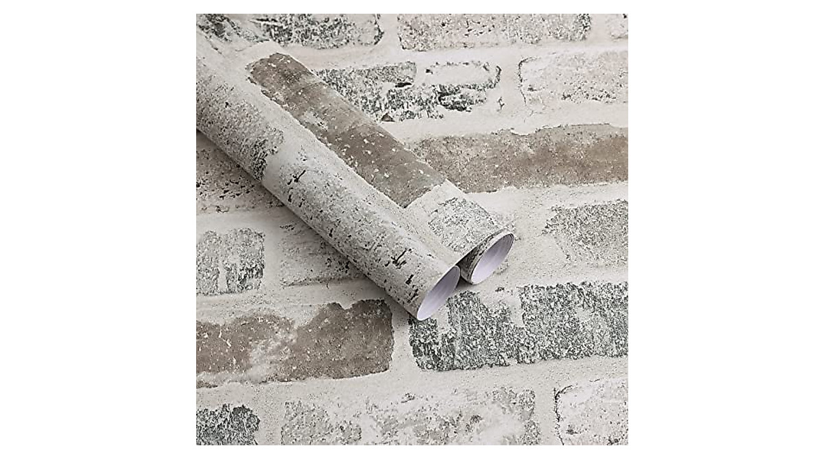 Guvana 3D Brick Wallpaper - Peel & Stick Easy Decor