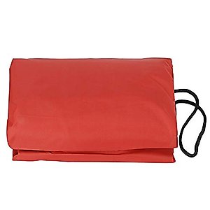 Junlucki Pool Supplies, Pool Cover, Drawstring Design Waterproof Cover Children Sandbox Swimming Pool Cover Backyard for Garden(red, 12012020cm)