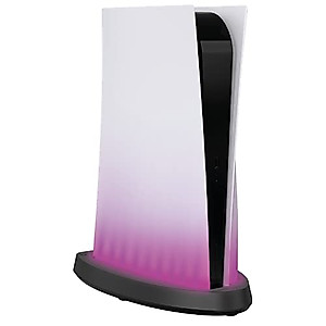Venom Console Docking Station for the PS5 - RGB LED Light - PS5 Vertical Holder Stand Accessory - Black