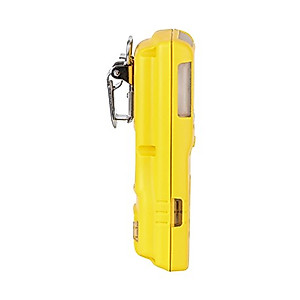 BW Technologies MCXL-XWHM-Y-NA GasAlertMicroClip XL 4 Gas Detector, CO, H2S, LEL and O2, Yellow