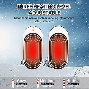 Hand Warmers Rechargeable, 2 in 1 Electric Hand Warmer Reusable with 3 Heating Modes, Portable Pocket Heater 9000mAh Power Bank, Great Gift for Christmas Outdoors, Camping