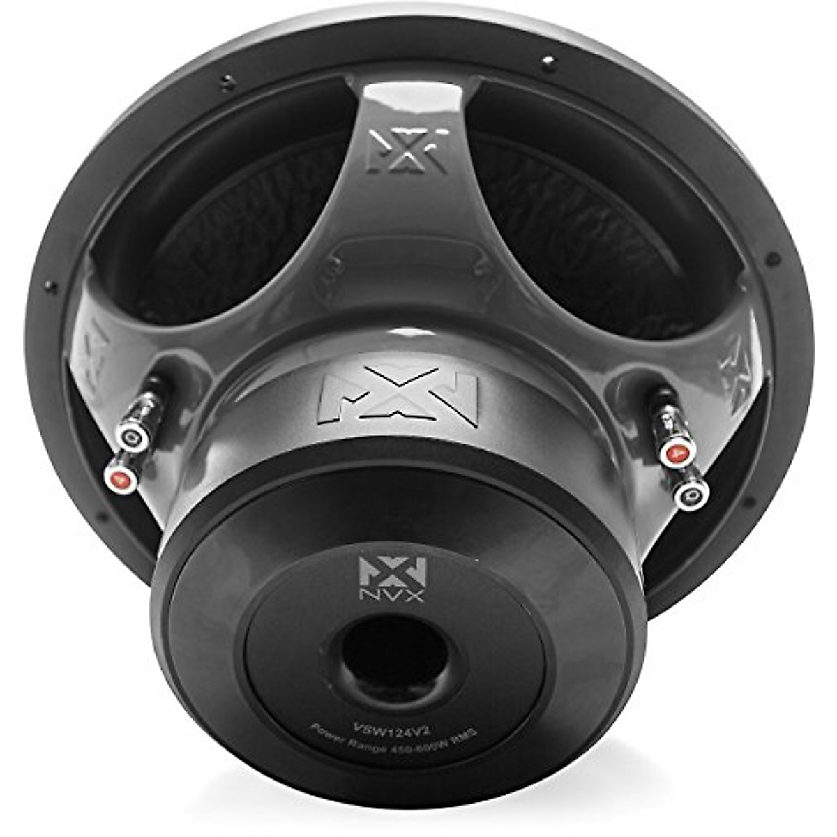 NVX VSW104V2 10" 500 watt RMS 1000 watt Peak Professional Grade VS-Series Dual 4-ohm Car Subwoofer