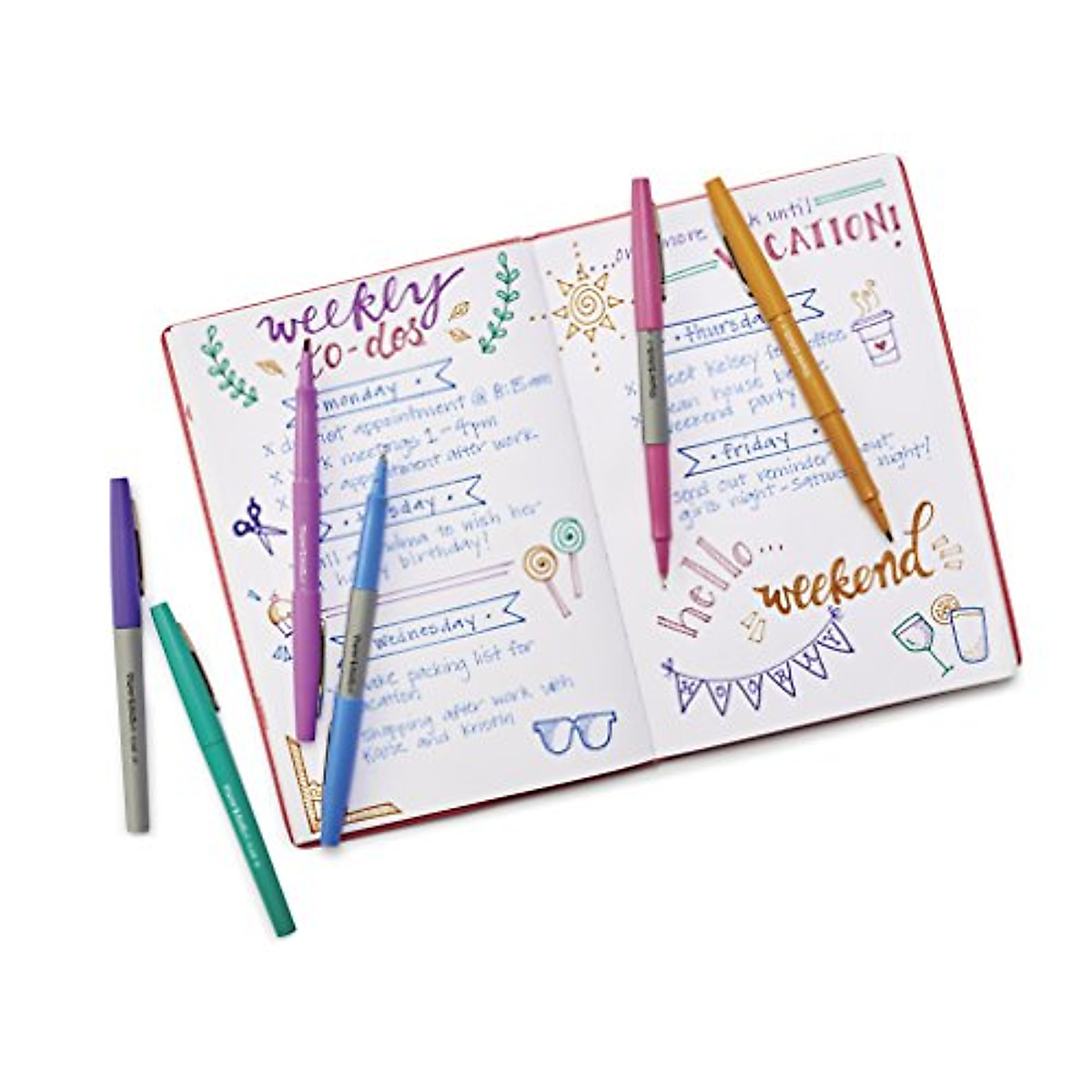 Paper Mate® Flair® Felt Tip Pens, Ultra Fine Point, Limited Edition Candy Pop™ Pack, Box of 36(Packaging may vary)