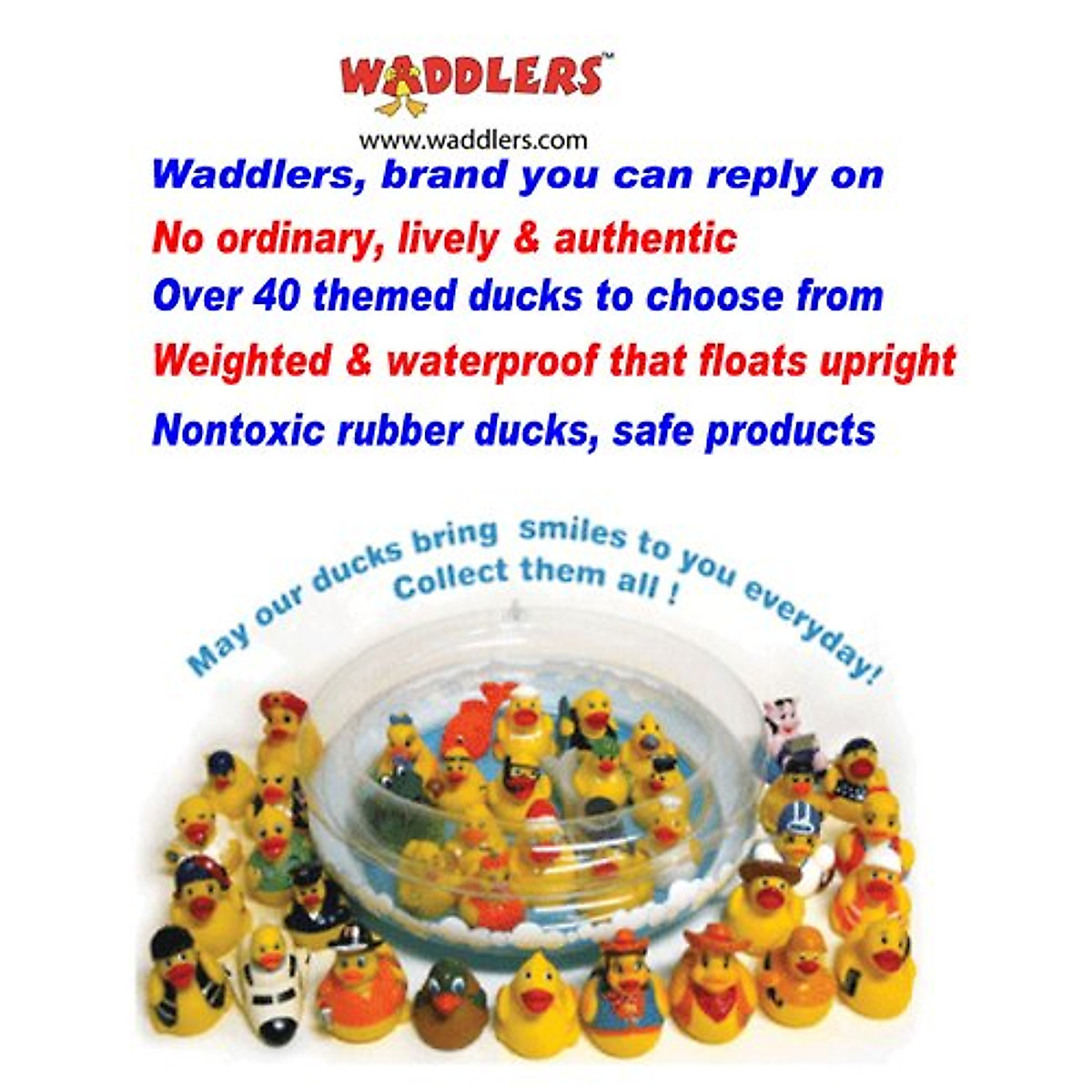 Waddlers Rubber Ducks Golf, Brand Rubber Ducks That Float Upright, Sports Golf Themed Rubber Ducky, Bathtub Rubber Toy Birthday Party All Depts. Golf Lovers