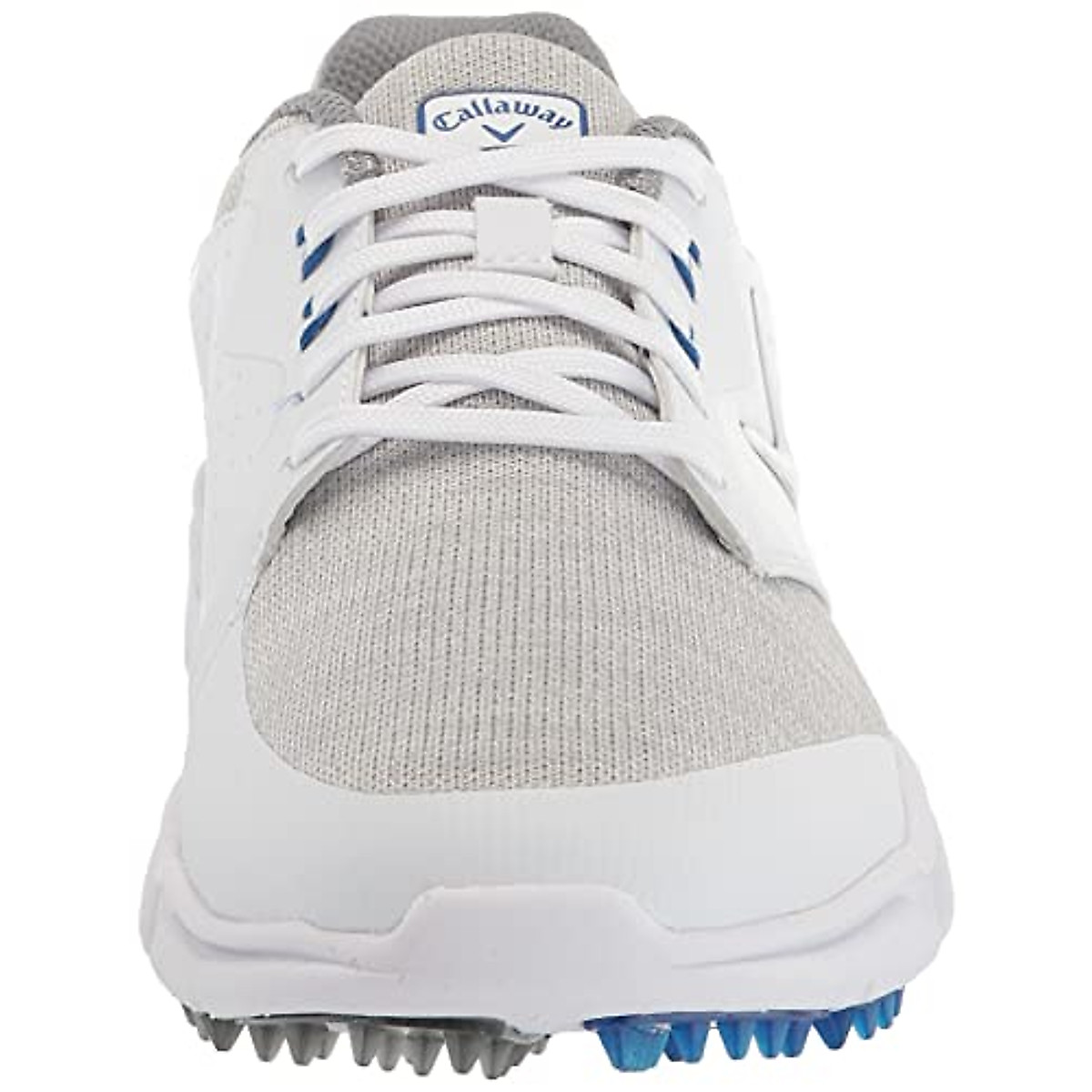 Callaway Men's Coronado v2 SL Golf Shoe, White/Grey, 11