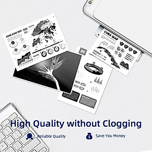 InkSpirit Remanufactured 63 XLarge Black Ink Cartridge, Replacement for HP 63XL for Envy 4520 3634 OfficeJet 3830 5252 4650 5258 4655 4652 5255 DeskJet 3636 1111 3630 1112 3637 3632 Printers (1-Pack)