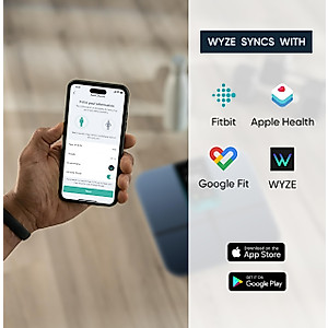 Ultra, Smart Scale with 4.3" Color Display, FSA HSA Eligible, Digital Bathroom Scale for Body Weight BMI Muscle Mass Composition, Wi-Fi & Bluetooth Body Fat Scale with Heart Rate- Black