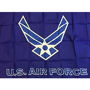 GOSSENIF Quality Standard Flags US Air Force Wings Flag, 3 by 5', Blue