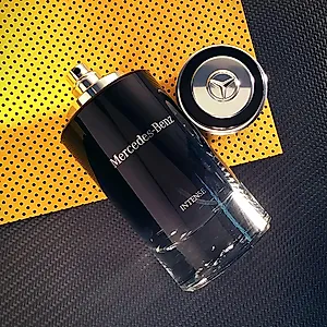 Mercedes-Benz Intense Men's Eau De Toilette - Bold, Spicy, Woody Aromatic Fragrance, 8.1 Oz