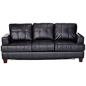 Coaster Home Furnishings Samuel Sleeper Sofa Black