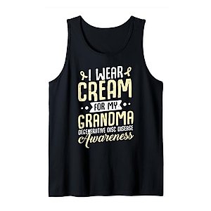 Degenerative Disc Disease Ninja I Wear Cream For My Grandma Tank Top