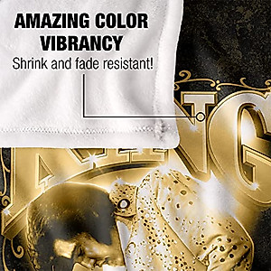 Elvis Presley The King Silky Touch Super Soft Throw Blanket 36" x 58"