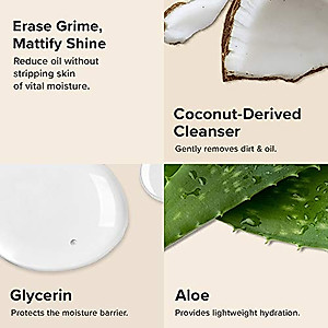 Paula's Choice SKIN BALANCING Oil-Reducing Cleanser with Aloe, Face Wash for Oily Skin & Large Pores, 16 Ounce