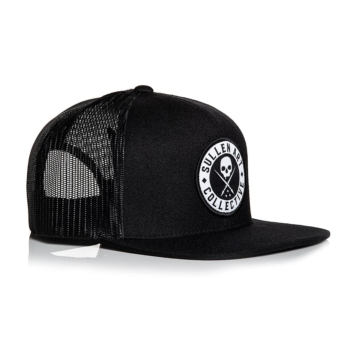 Sullen Badge of Honor BOH Mesh Back Snapback Tattoo Lifestyle Hat - Black