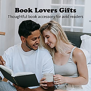 PHILIPCO - Thumb Book Page Holder for Reading | Bat Shaped Wooden Book Page Holder | Book Thumb Holder - Reading Accessories for Book Lovers Gift Ideas - Book Holder Thumb Cool Gifts for Book Lovers