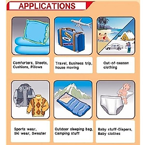 4 PACK JUMBO / Extra Large Space Saver Vacuum Seal Storage Bags Combo Deal