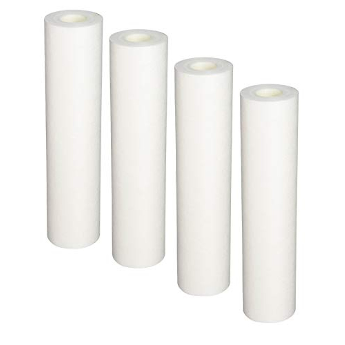 CFS COMPLETE FILTRATION SERVICES EST.2006 Replacement 10-Inch, Sediment Pre-filters for Whole House Water Filter Systems, 4-pack