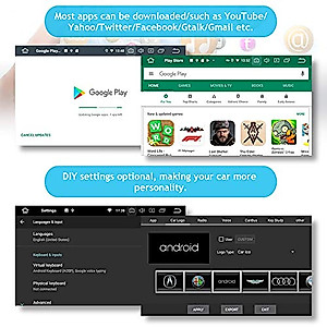 SYGAV Android 10 Car Stereo for 2008-2017 Mitsubishi Lancer EVO X with Carplay Without OEM Rockford Fosgate AMP Radio GPS Navigation Head Unit
