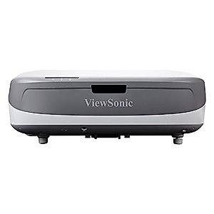 ViewSonic PX800HD 1080p Projector Ultra Short Throw with RGBRGB Rec 709 100,000:1 Contrast and Low Input Latency for Home Theater and Gaming (Renewed)