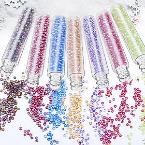 Tioncy 100 Pcs Clear Plastic Test Tubes Gumball Tubes 50 ml Plastic Vials with Caps Storage Containers for Plants, Beads Candy Powders Spices Storage Scientific Experiments Interest Cultivation