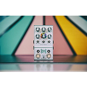 Walrus Audio Mako Series D1 V2 High Fidelity Delay Pedal 900-1051V2 Silver