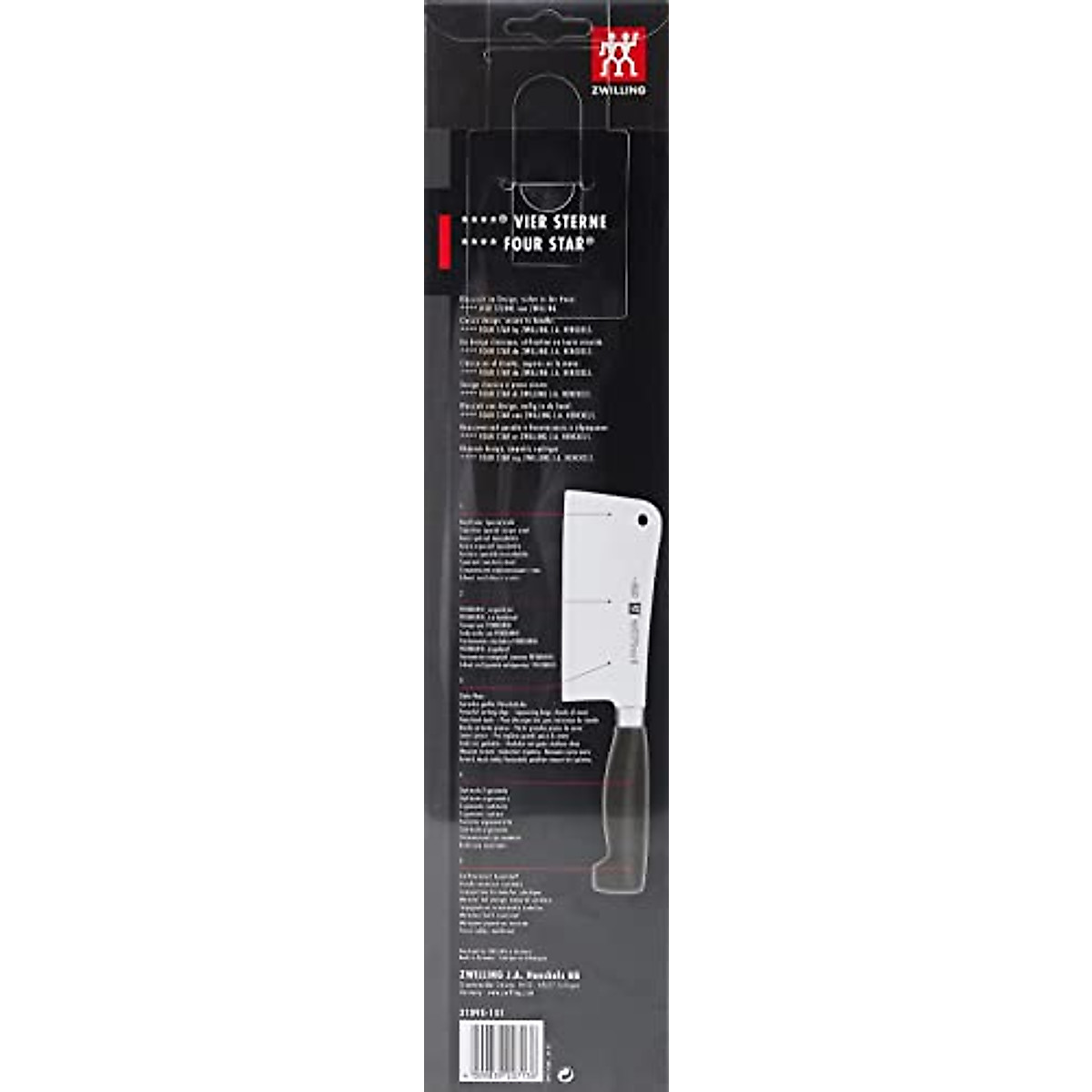 HENCKELS ZWILLING J.A Four Star 6" Meat Cleaver