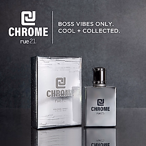 Rue 21 CJ Chrome Men's Cologne Spray - 1.7 fl oz (50 ml)