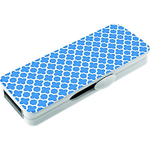 Emtec M700 Wallpaper Flash Drive, 16GB, Blue Tile - ECMMDD16GM710WP10