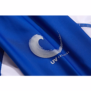 Islander Mens Rash Guard Long Sleeve Swim Shirt with UPF 50+ Quickdry Breathable