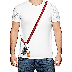 Desing Wish Dual-use Adjustable Lanyard for Original Long Crossbody Lanyard or End-to-end Connection Lanyard, Anti-lost Cross Body Strap Cotton Neck Strap Holder for Keys Wallet Camera (Red)