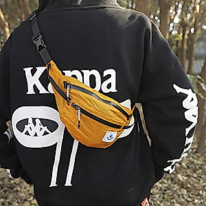 4Monster Hiking Waist Packs Portable,Water Resistant Fanny Pack Bags Lightweight with Adjustable Strap for Outdoor, Workout,Running,Hiking,Traveling,Biking,Camping and Fishing (Blue, 2L)