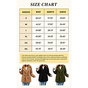 PRETTYGARDEN Women's Fashion Winter Coat Long Sleeve Lapel Button Faux Shearling Shaggy Oversized Shacket Jacket (Style Two Dark Grey,Medium)
