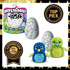 Spin Master Hatchimal Draggle, Blue/green