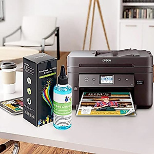 Printhead Cleaning Kit Fit for Inkjet Printers HP, Epson, Canon, Brother & Lexmark, Printers Cleaning Kit(100ml)
