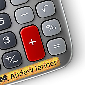 Lovable Labels Personalized Labels for Kids (120 Labels) - Waterproof Dishwasher Safe Peel and Stick Labels are Great for School Supplies Daycare Camp Bottles (White)