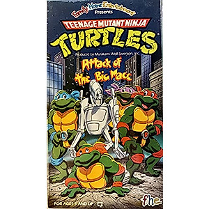 Teenage Mutant Ninja Turtles: Attack of the Big Macc [VHS]