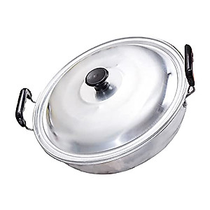 GANAZONO Instant Noodle Pots Cooking Pot Mini Pan Mini Saucepan 3pcs Small Aluminum Pan Ramen Pot Soup Pot Plastic Mini Korean Noodle Pot Korean Ramen Pot Biryani Cooking Pot