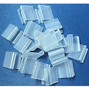 iFlyMars 101 Pieces of Clear Plastic V Balloon Clips Tie for Sealing,Wedding Party Christmas Birthday Decoration