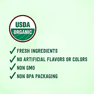 Amazon Brand - Mama Bear Organic Baby Food Carrots, 4 ounce (Pack of 1) Cup