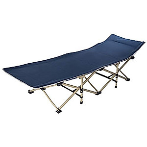 Toxz Folding Single Bed Office Home Napping Bed with Removable Cotton Pad for Outdoor Camp Invisible Folding Bed,with Storage Bag,Anti-Slip(Ship from US!)