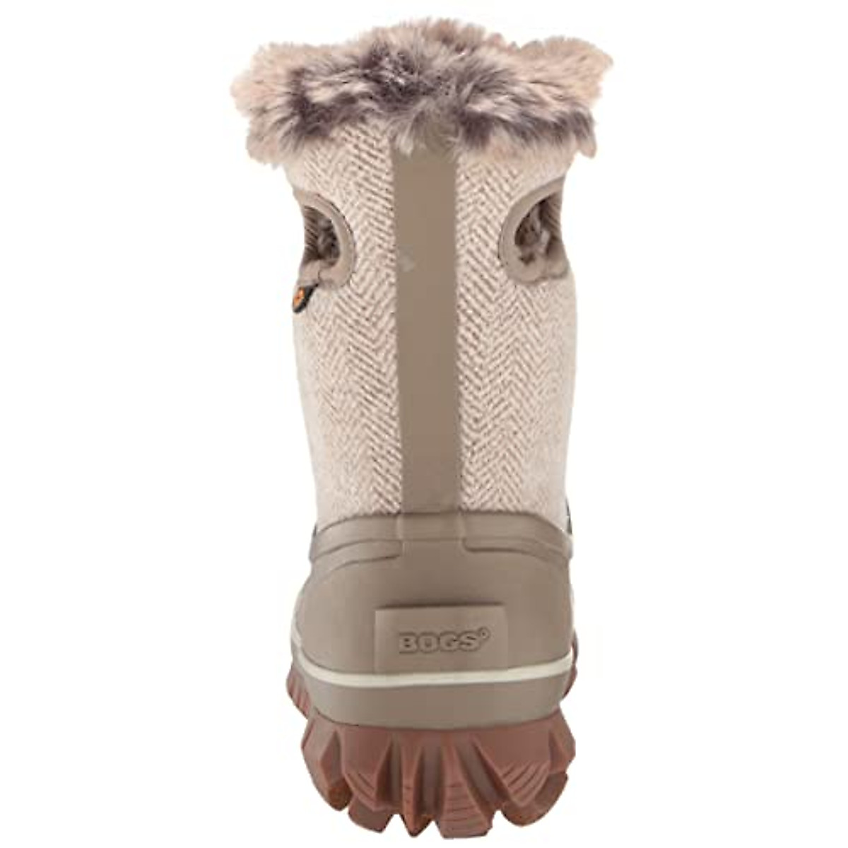 Bogs Womens Arcata Boot Snow, Cozy Cheveron-Taupe, 11