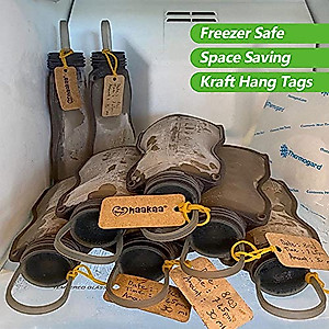 haakaa Silicone Breast Milk Storing Bag(9 oz,5pk)- Reusable Breastmilk Storage Freezer Bag for Breastfeeding Mom - Self Feeding Baby Food Pouch Container Leakproof