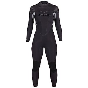 Henderson 7mm Thermoprene Pro Women’s Back Zip Jumpsuit, Black, 12