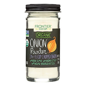 Frontier Herb Organic White Onion Powder, 2.10 Ounce - 6 per case6