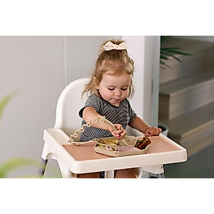 Smack Fun - Silicone Baby Feeding Spoons | 2 Pack (Tradewinds/Shifting Sand)