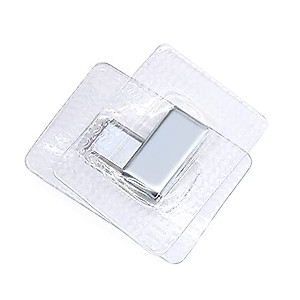 SEMINI Hidden Sew Magnetic Snap Invisible Hidden Sew in PVC Hidden Purse Closure for Fastener Handbag Cloth Clasp DIY Craft Sewing Tools (A056 20x10mm)