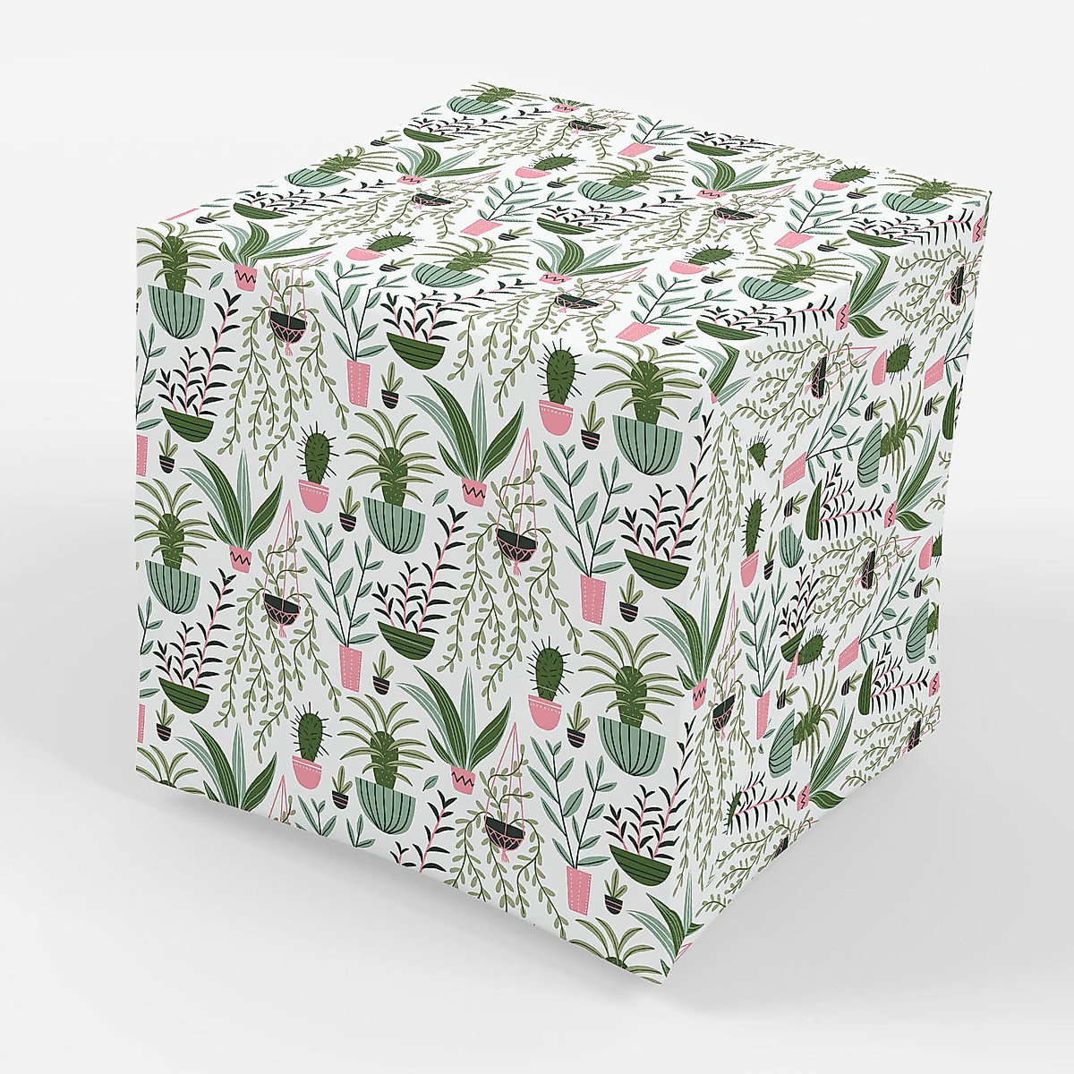 Stesha Party Plant Wrapping Paper Gift Wrap - Folded Flat 30 x 20 Inch - 3 Sheets