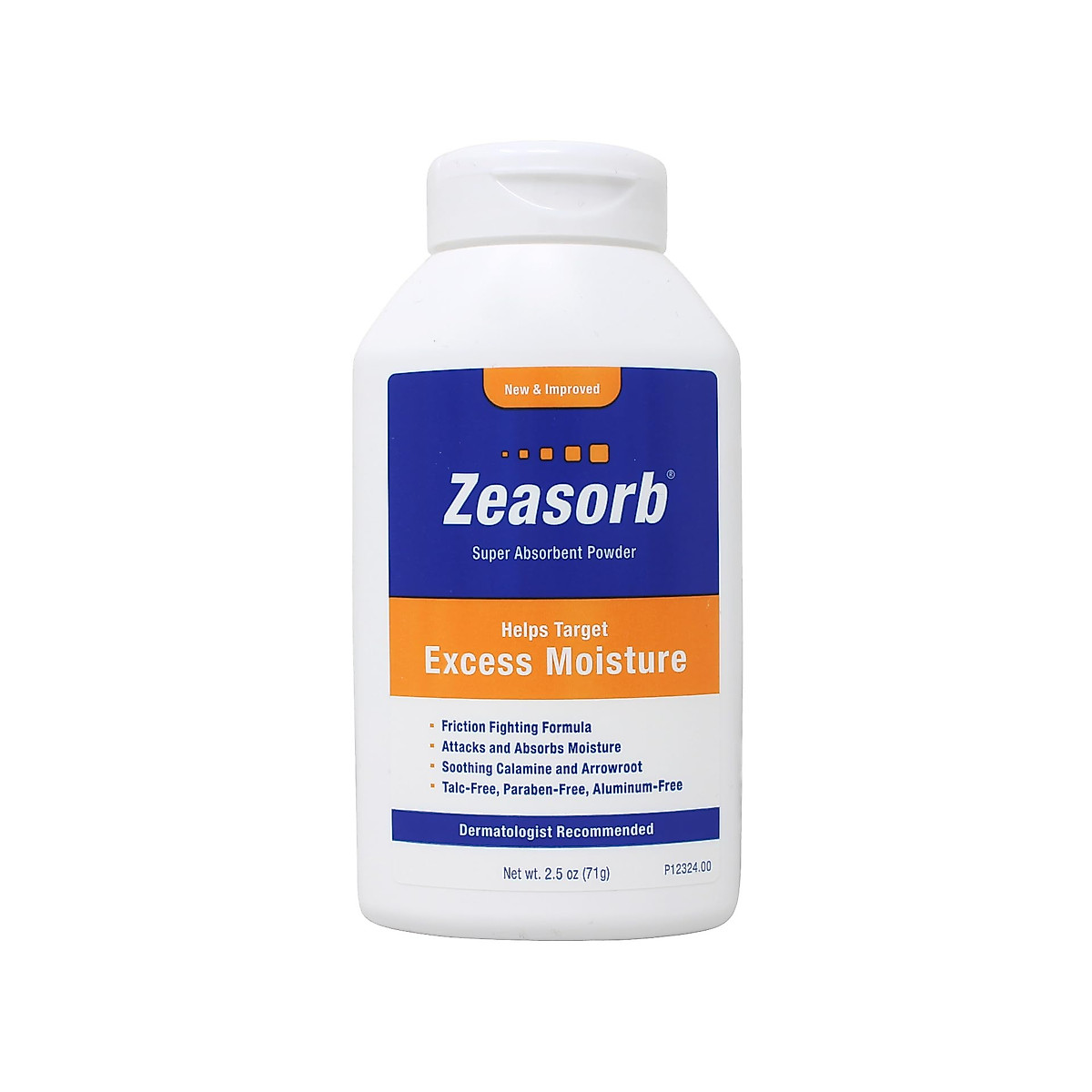 Zeasorb Prevention Super Absorbent Powder - 2.5 oz, Pack of 6