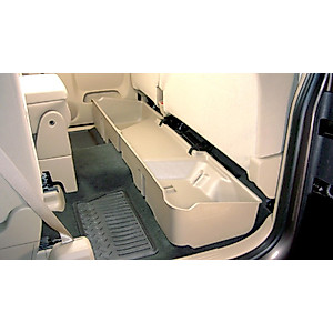 DU-HA Under Seat Storage Fits 07-13 Chevrolet/GMC Silverado/Sierra Extended Cab, Dk Gray, Part #10045